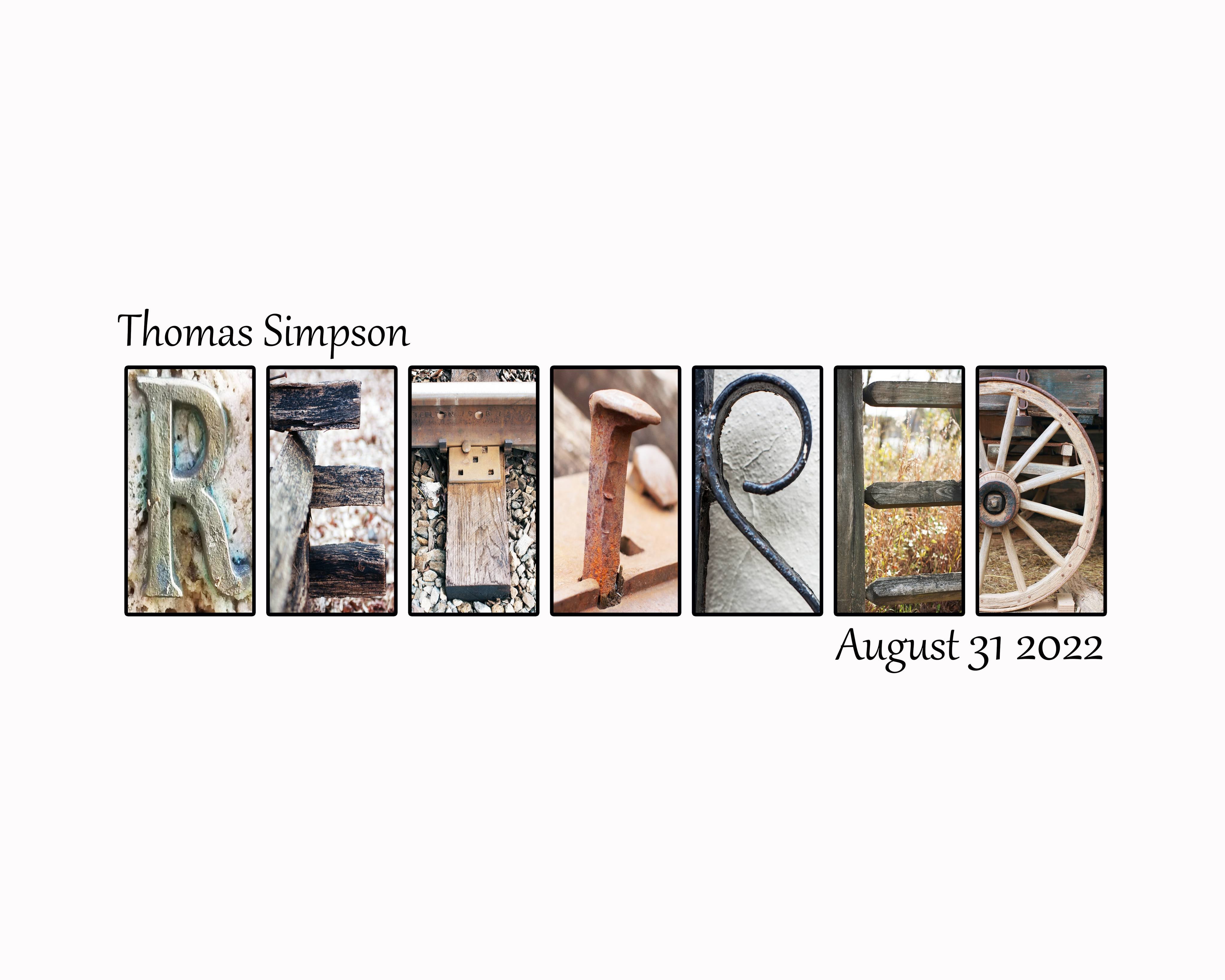 Retirement – Simpson Hill Design