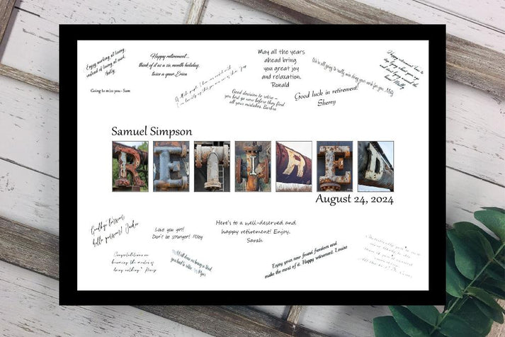 Pipeline Worker Retirement Party Guest Book Alternative, Retired Pipel ...